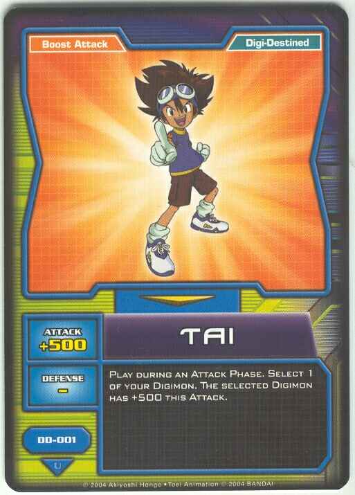 CyberDramon's Digital Index -Starter 1, DD-001 Tai